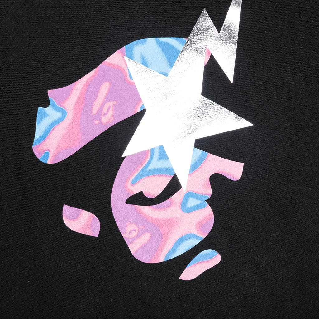 Liquid Camo Ape Face Sta Tee - Black/Pink – Feature