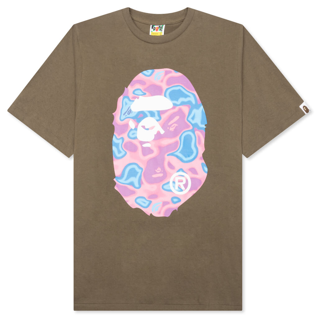 Liquid Camo Bape Sta Logo Tee - Brown – Feature