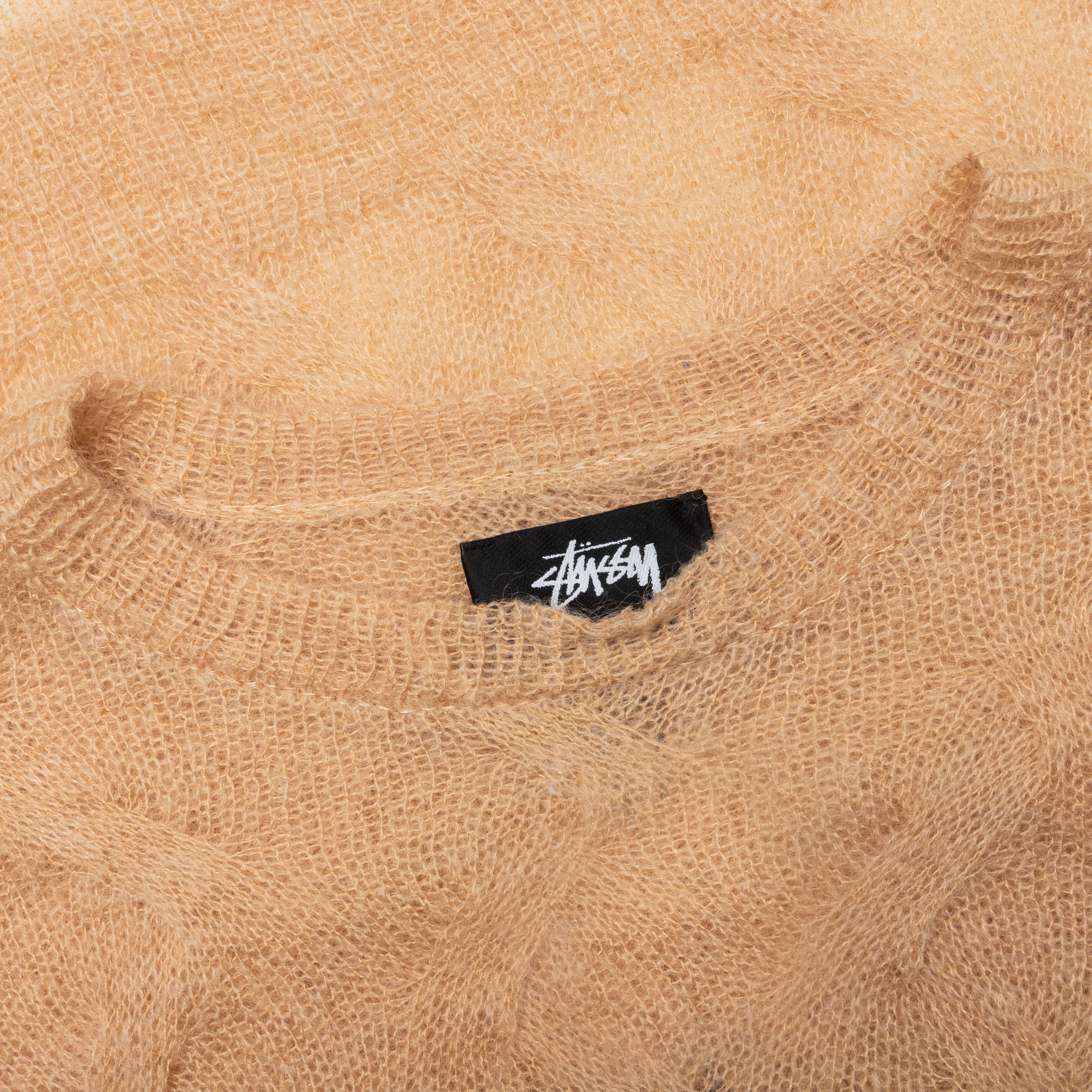 Loose Knit Cross Cable - Sand – Feature