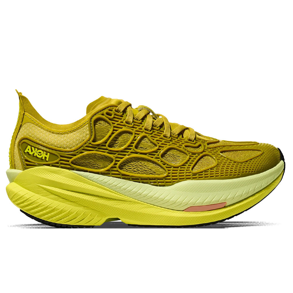 Mach X Caged - Pea Green/Hoka Citrus – Feature