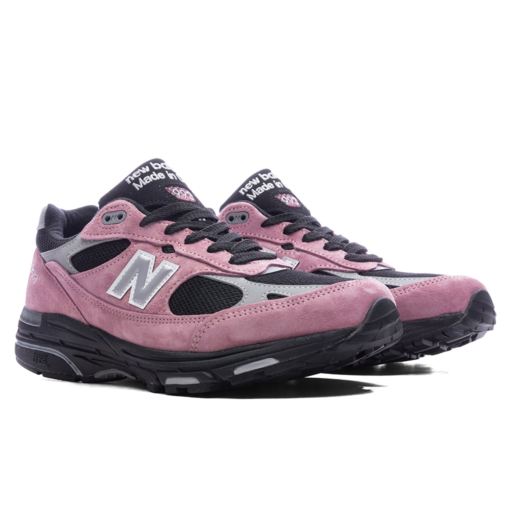 Made in USA 993 - Pink Taffy/Black/Slate Grey – Feature
