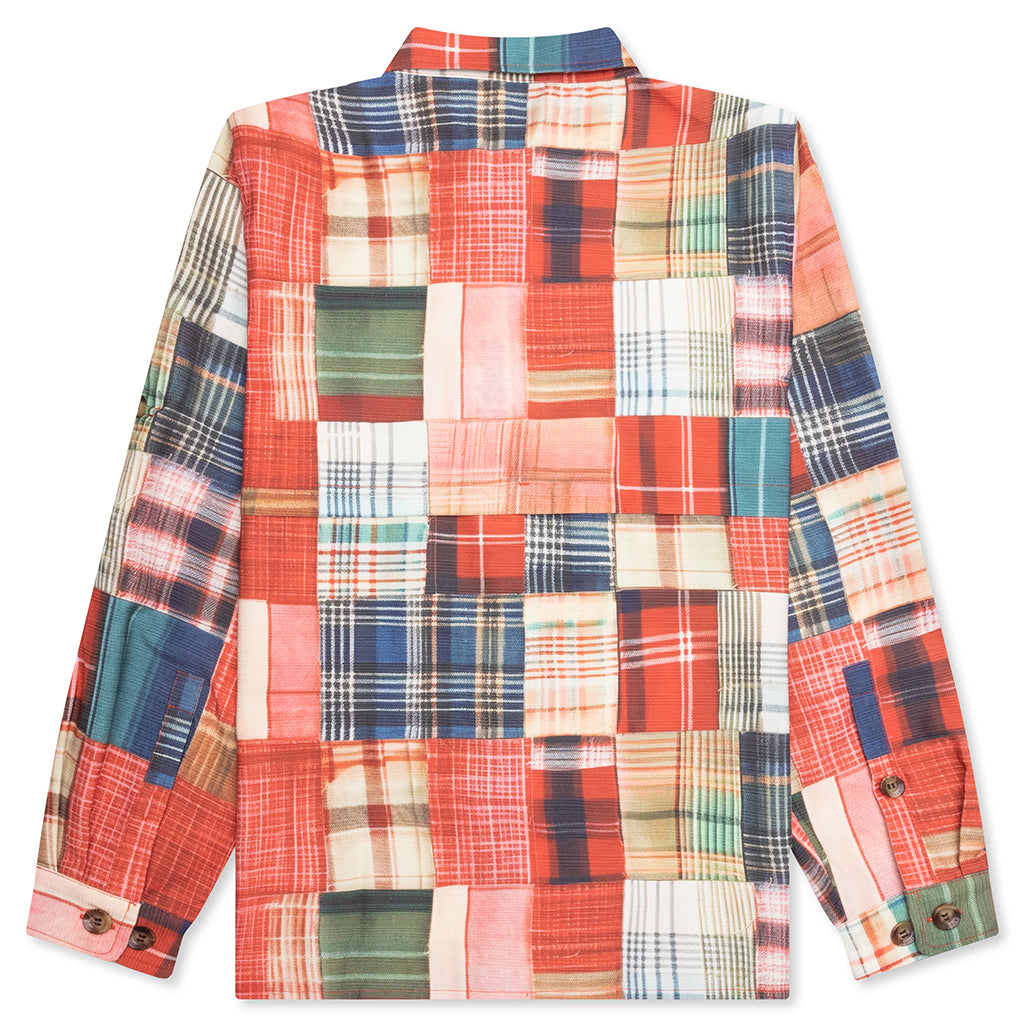 Madras Patch Explorer Shirt - Multi – Feature