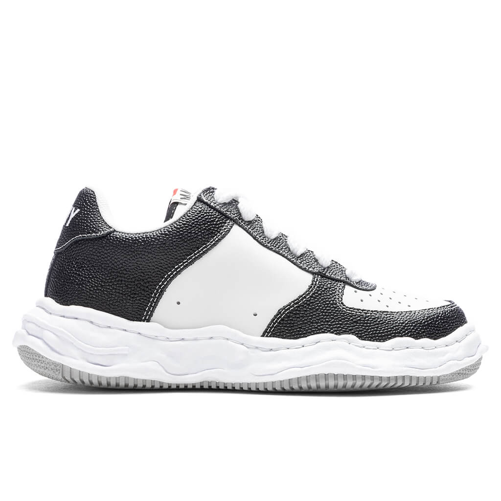 Wayne Low OG Sole Basket Leather -Black/White | Maison MIHARA YASUHIRO ...