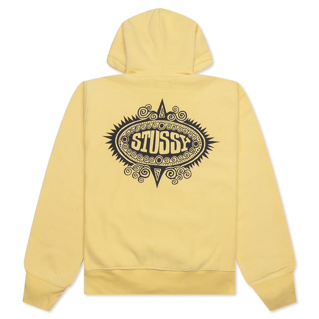 Mantra Zip Hoodie - Yellow – Feature