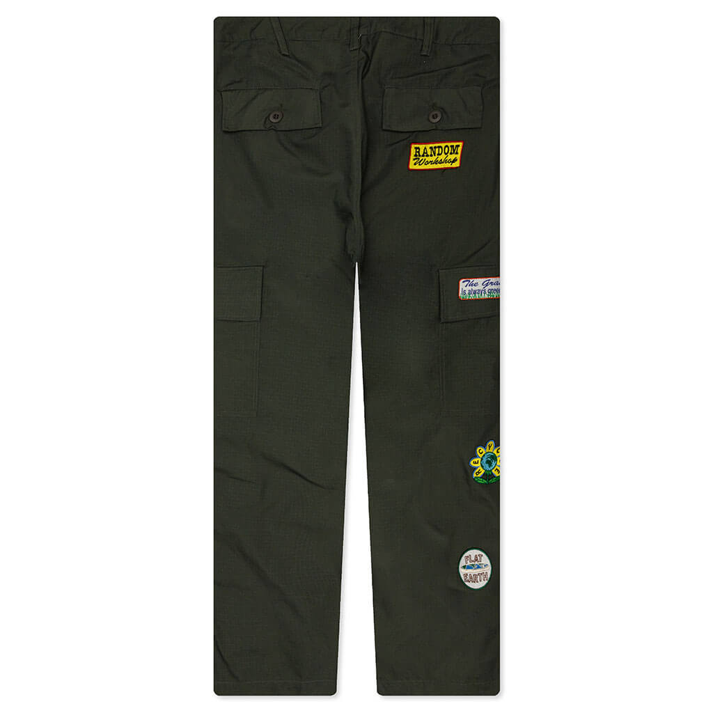 RW Patch Cargo Pant - Green – Feature