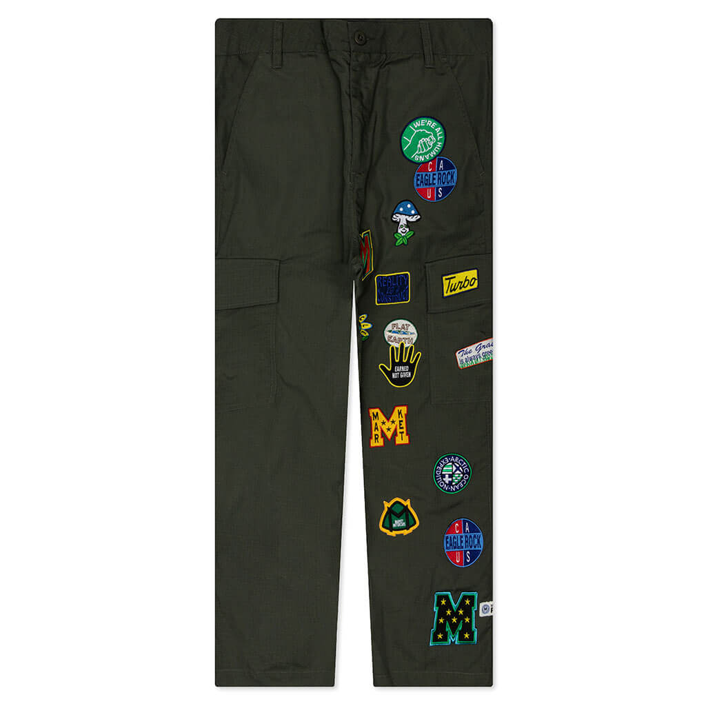RW Patch Cargo Pant - Green – Feature
