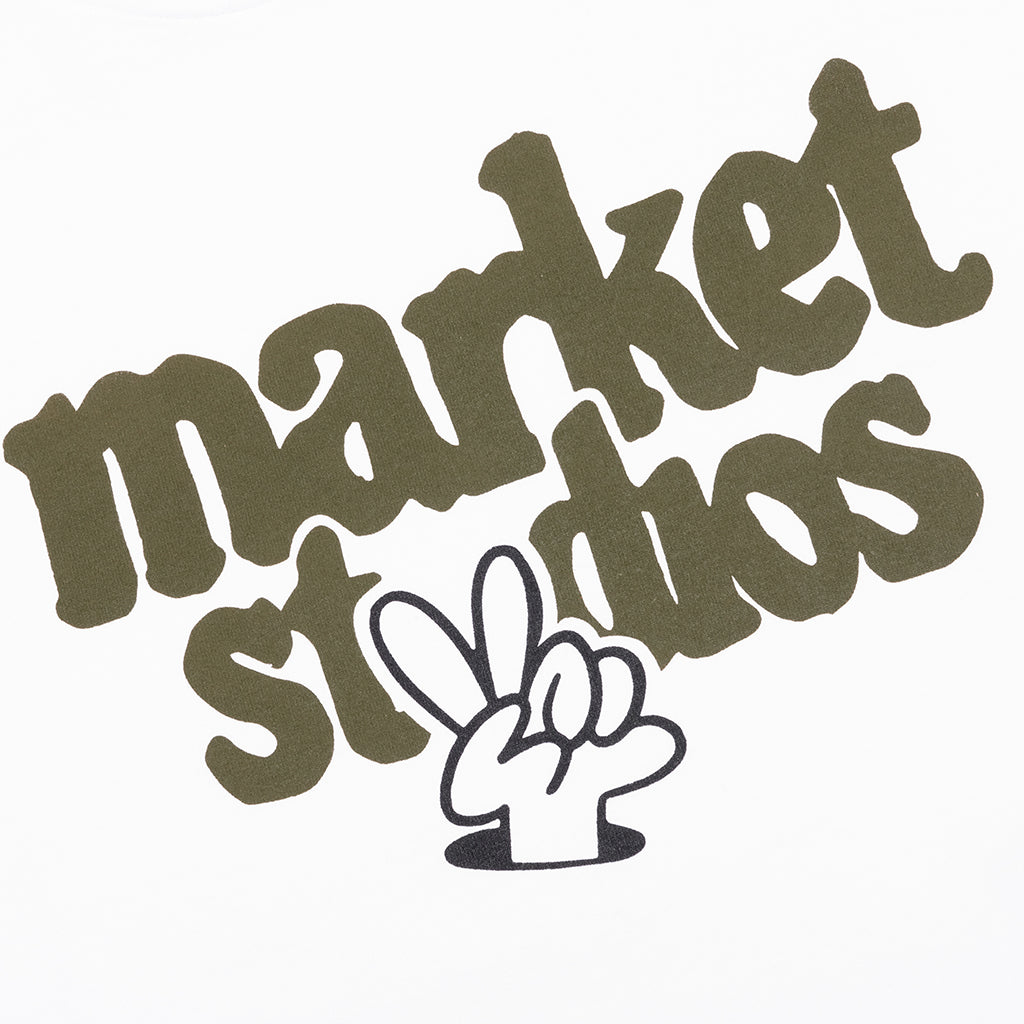 Market Studios T-Shirt - White – Feature