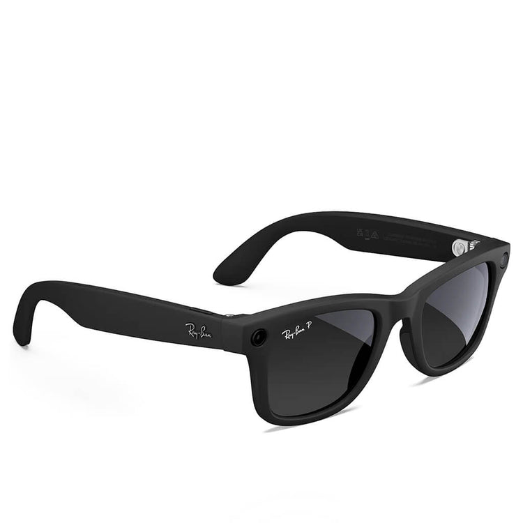 Meta Wayfarer - Matte Black/Polar Gradient Graphite – Feature