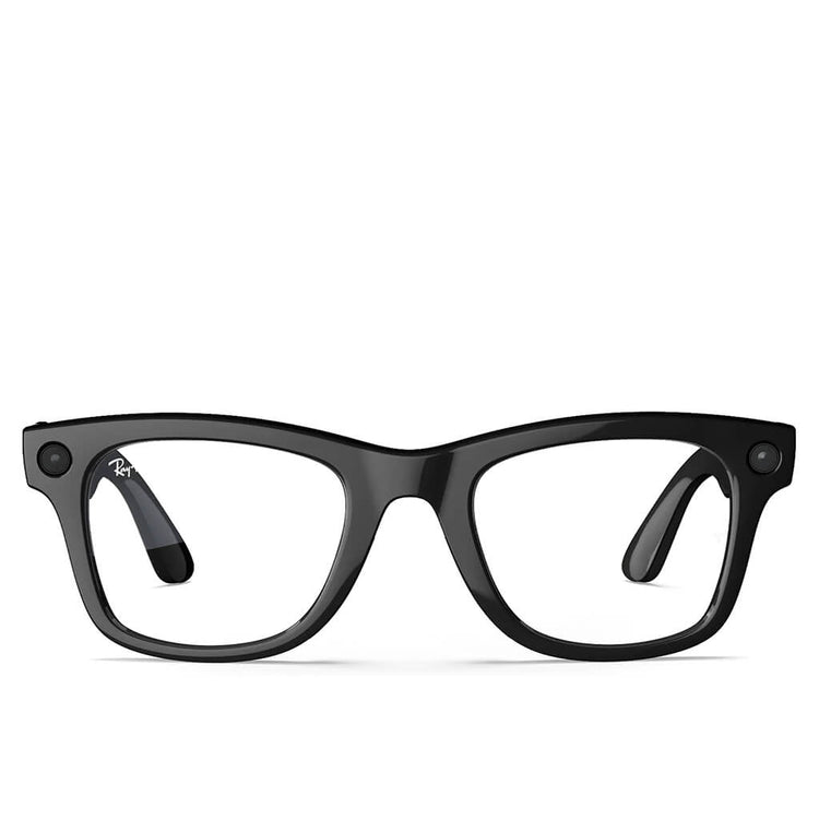 Meta Wayfarer - Matte Black/Transitions Graphite Green – Feature