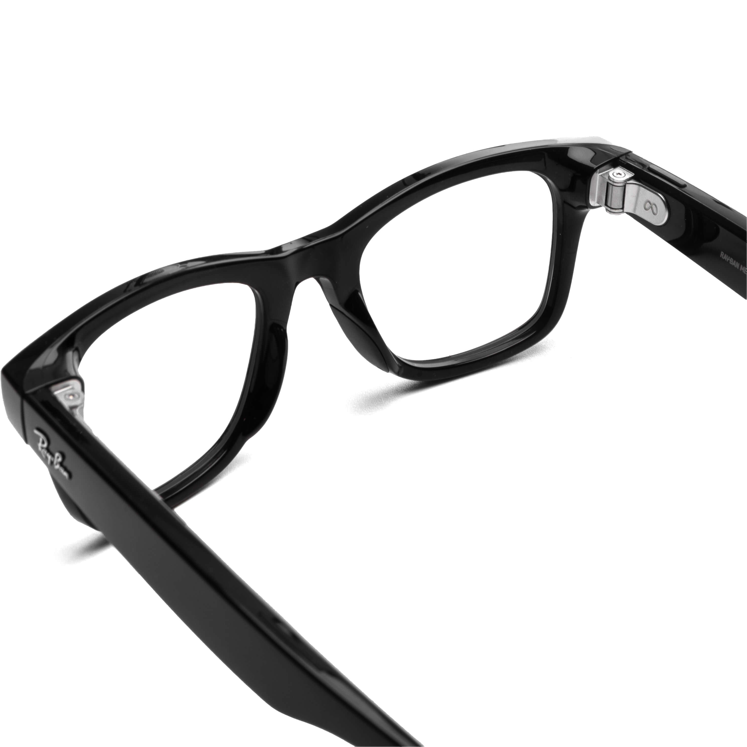 Meta Wayfarer Gen 2 - Shiny Black/Transitions Graphite Green – Feature