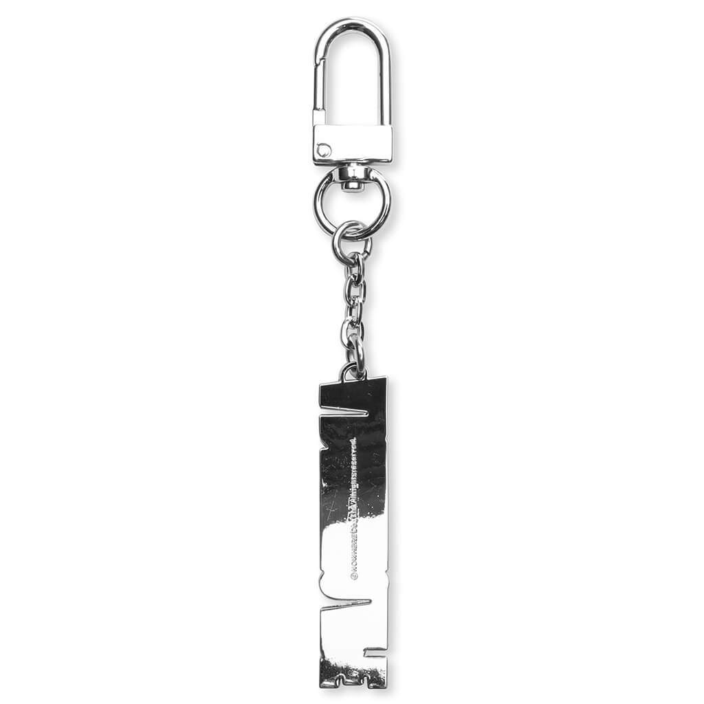 A Bathing Ape Metal Keychain - Silver – Feature