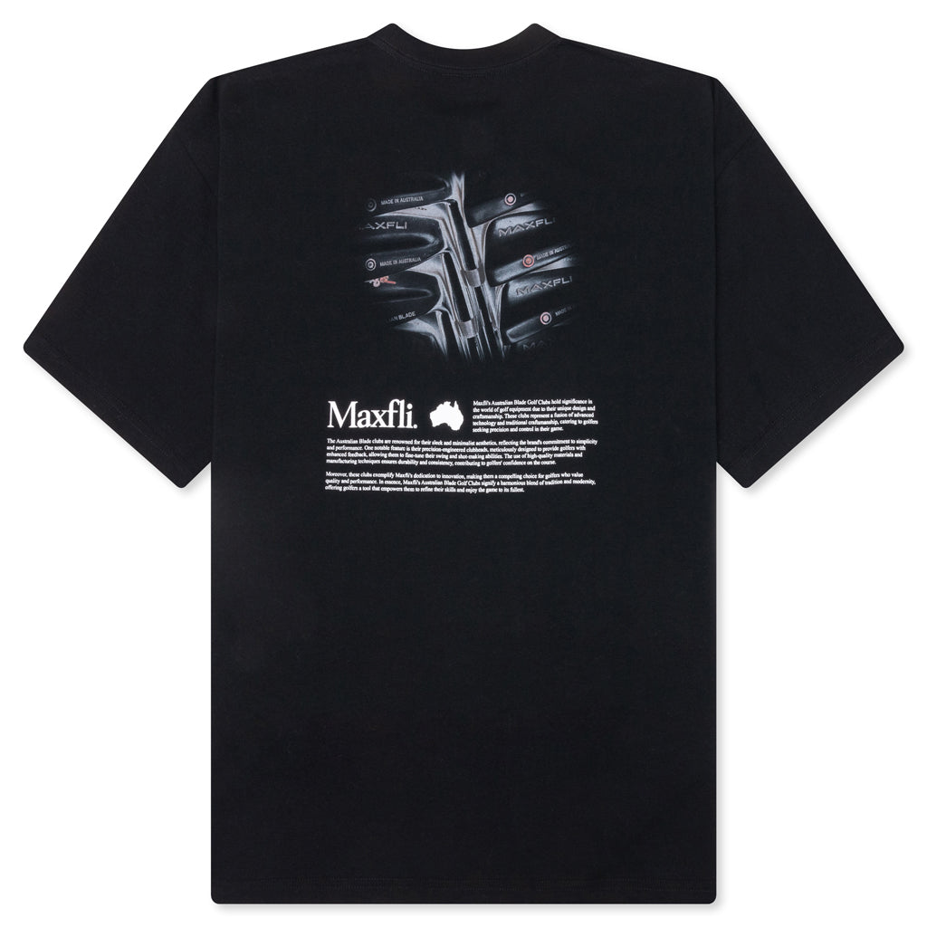 Metalwood x Maxfli Aussie Blade T-Shirt - Black – Feature