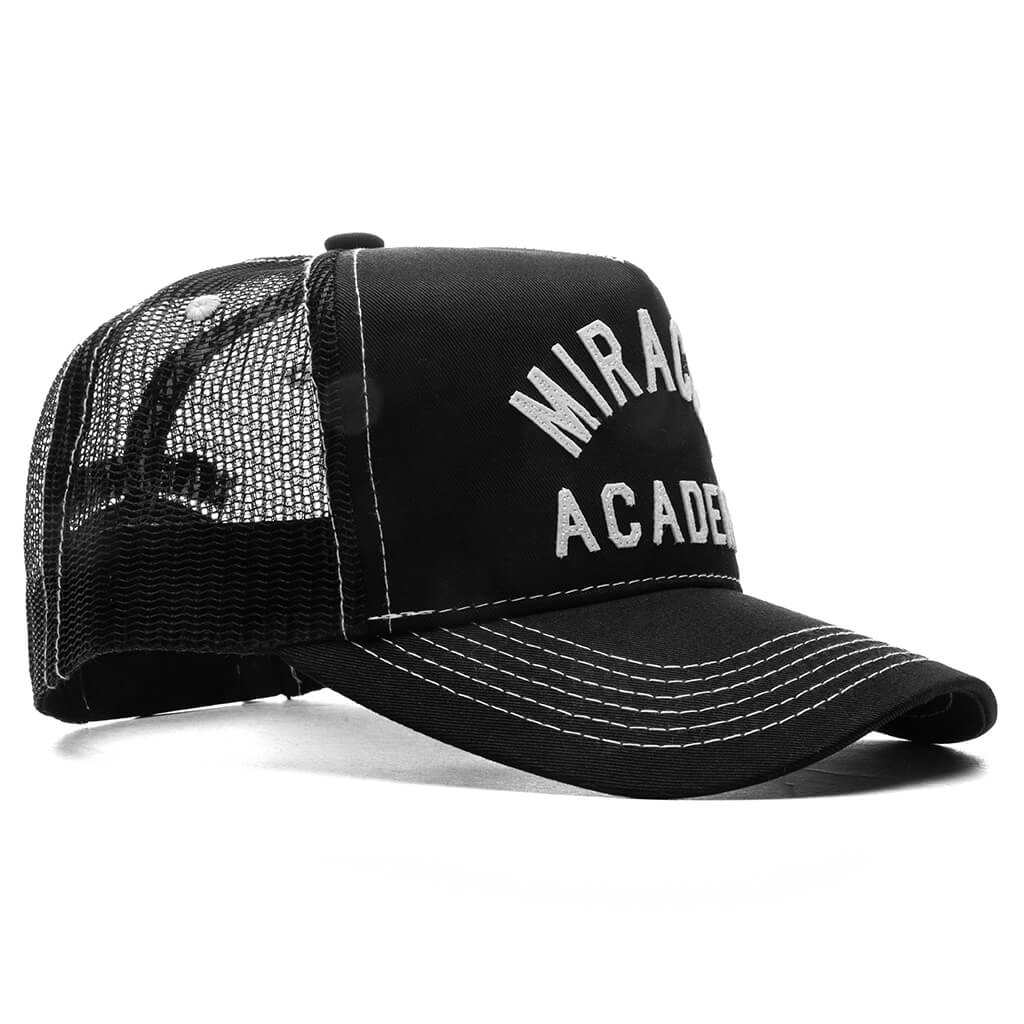 Miracle Academy Contrast Trucker Hat - Black/White – Feature