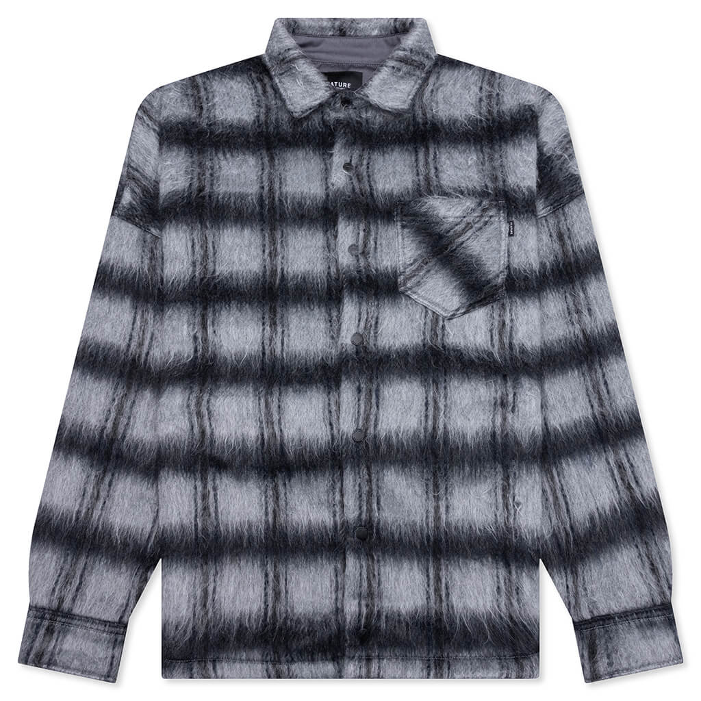 Mohair Flannel - Black – Feature
