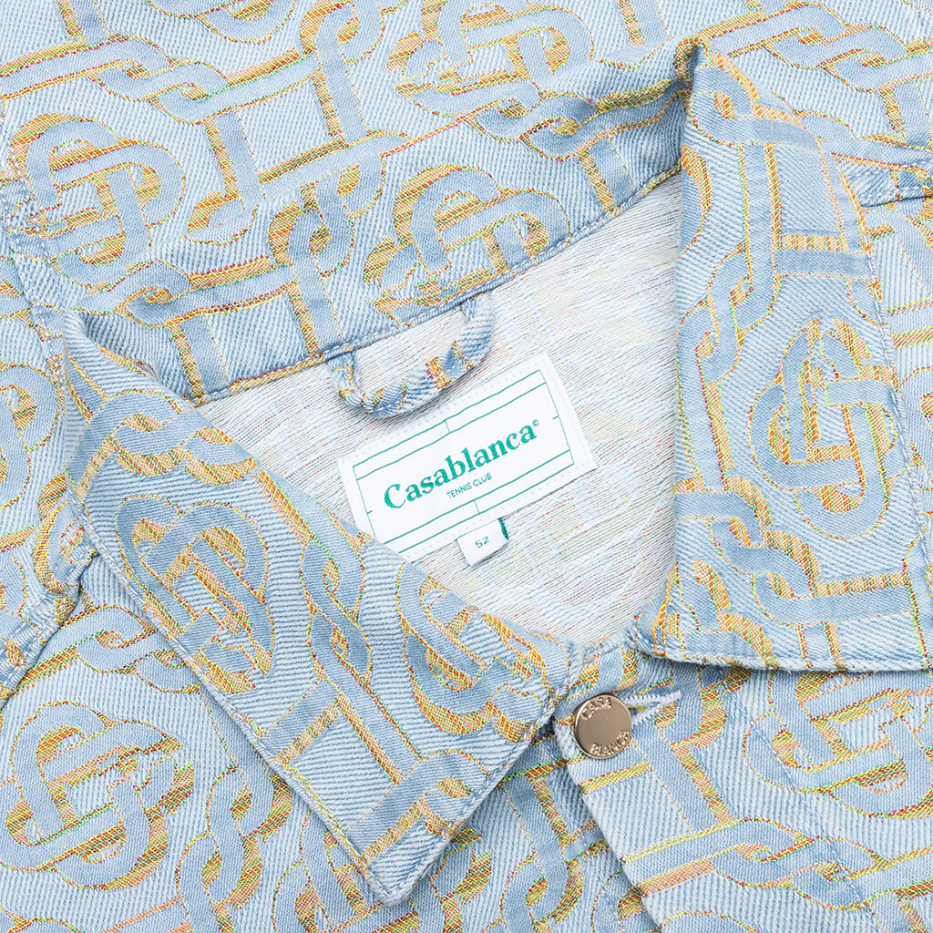 Monogram Denim Jacket - Multi – Feature