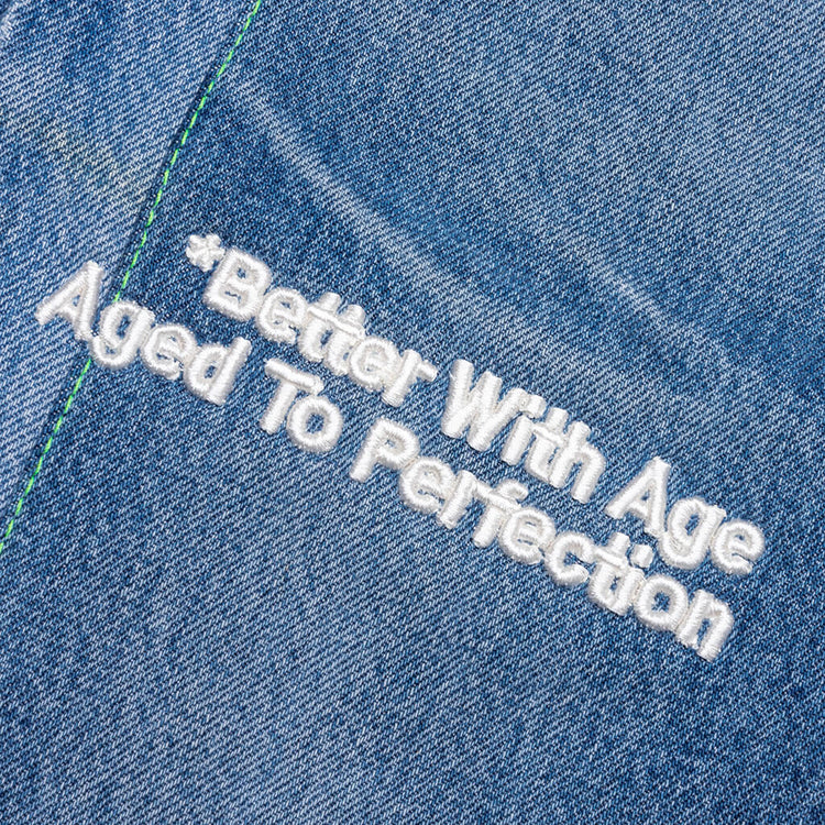 Monroe Triple-Wide Denim Repair Short - Indigo – Feature