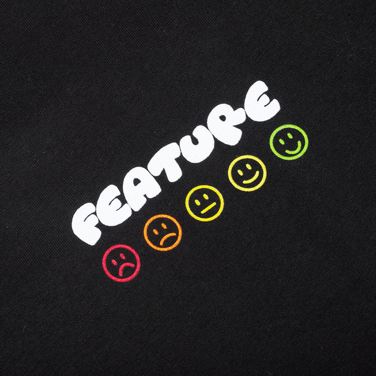 Mood Meter Tee Black Feature
