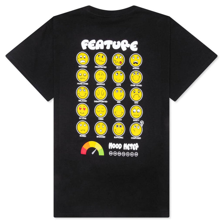 Mood Meter Tee Black Feature