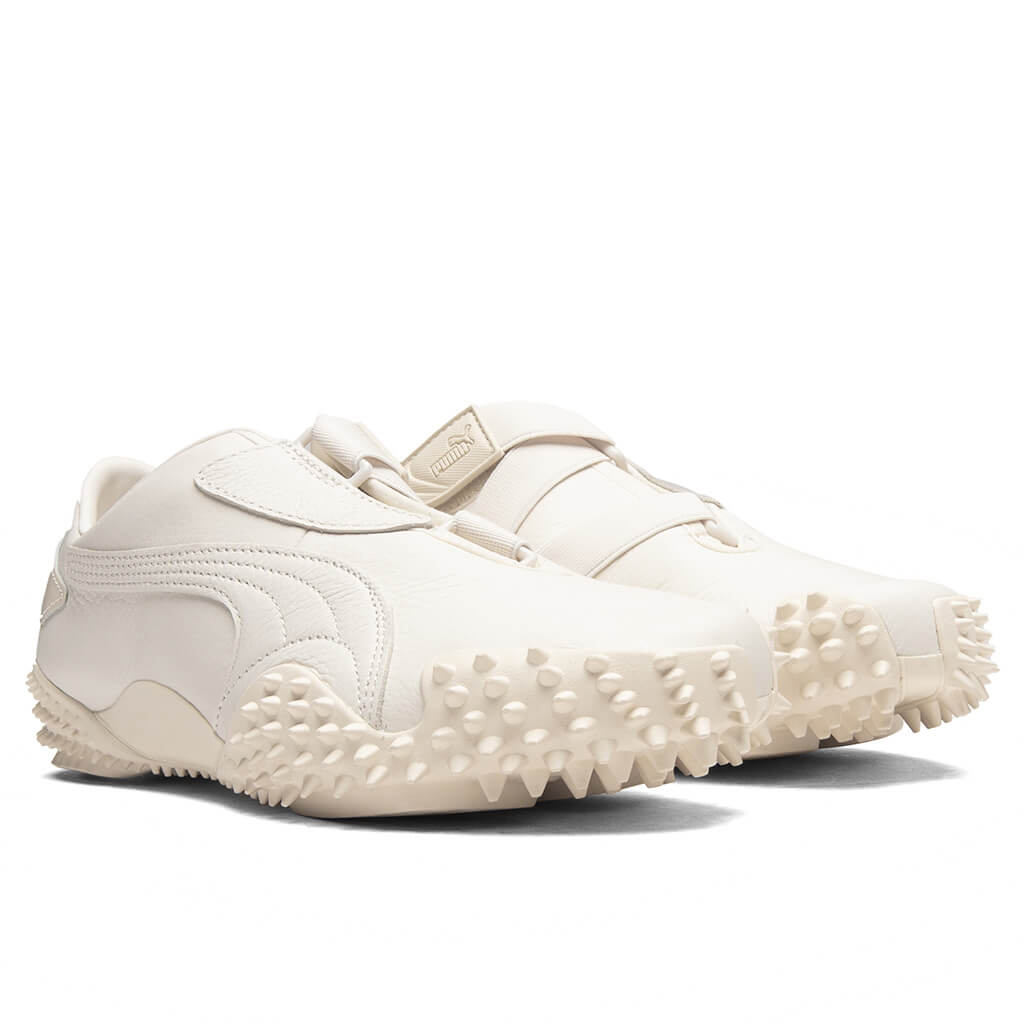 Mostro Leather - Frosted Ivory – Feature