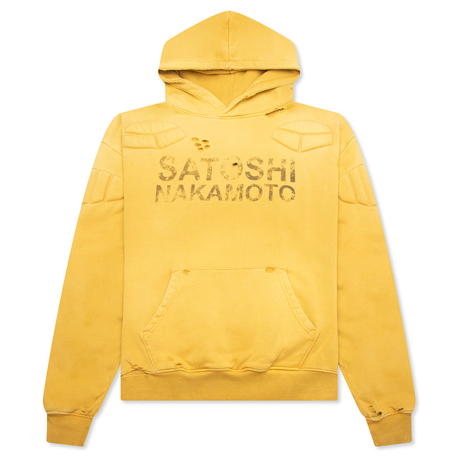Moto Hoodie - Mustard – Feature