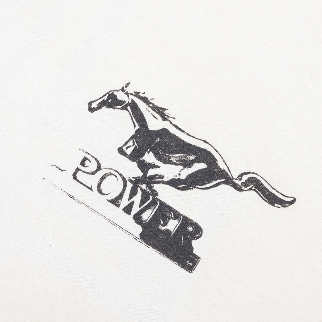 Mustang Cross T-Shirt - Bone – Feature