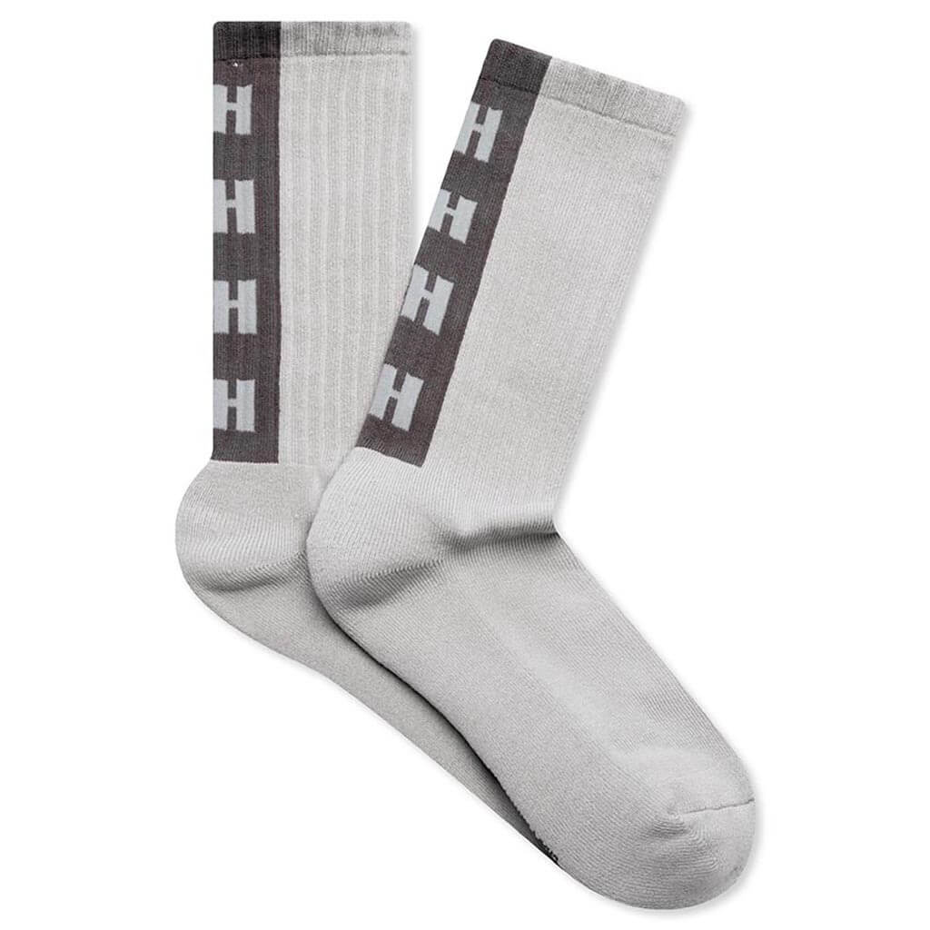 NH Logo Socks - Grey – Feature