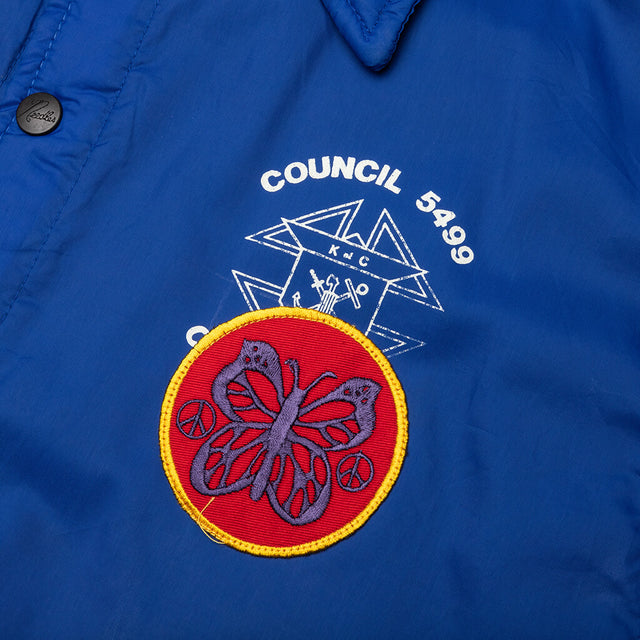 Coach Jacket Covered Jacket - Blue – Feature