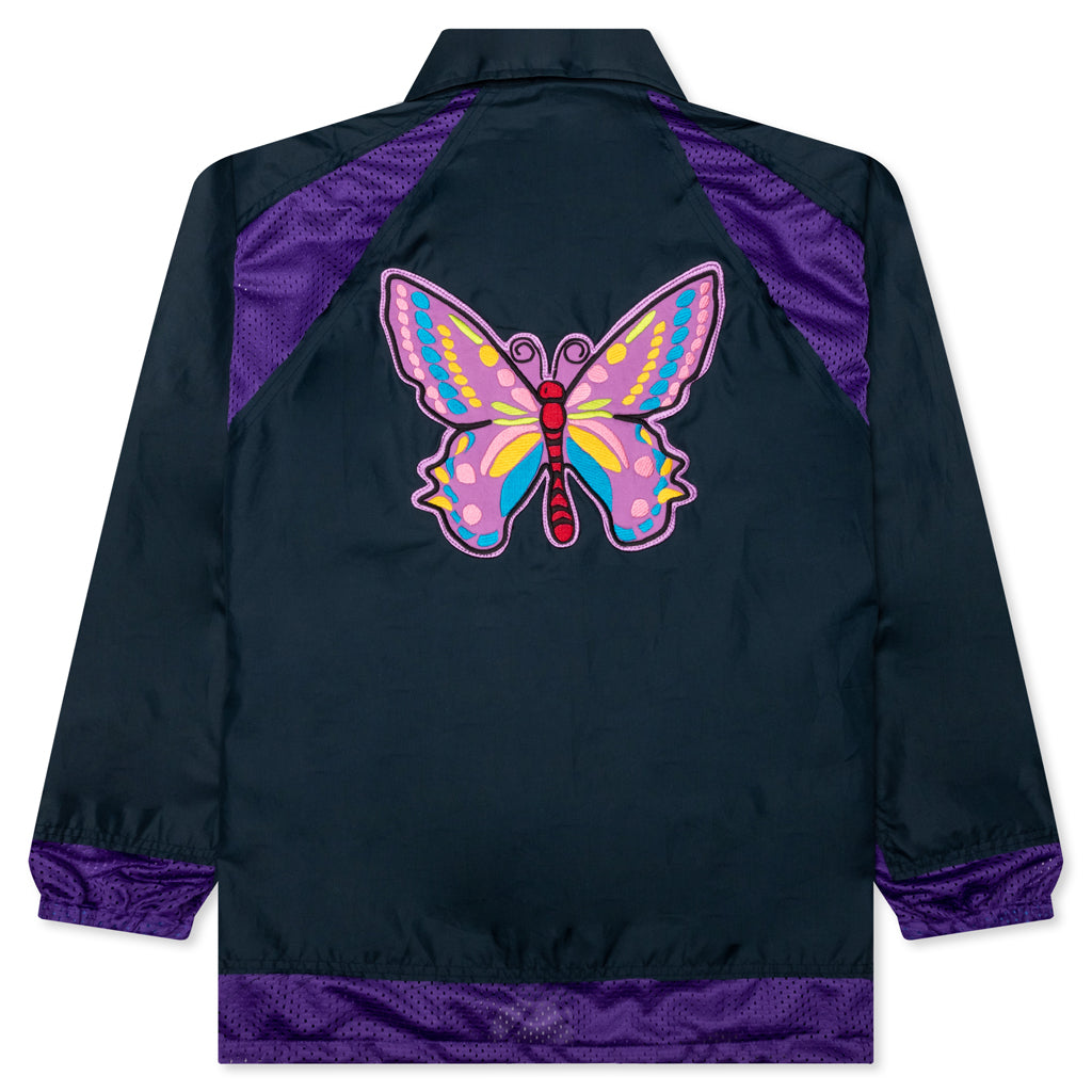 Coach Jacket Covered Jacket - Purple – Feature