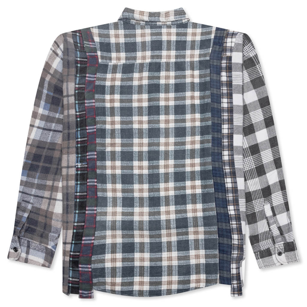 Flannel Shirt 7 Cuts Wide Reflection Shirt - Assorted – Feature