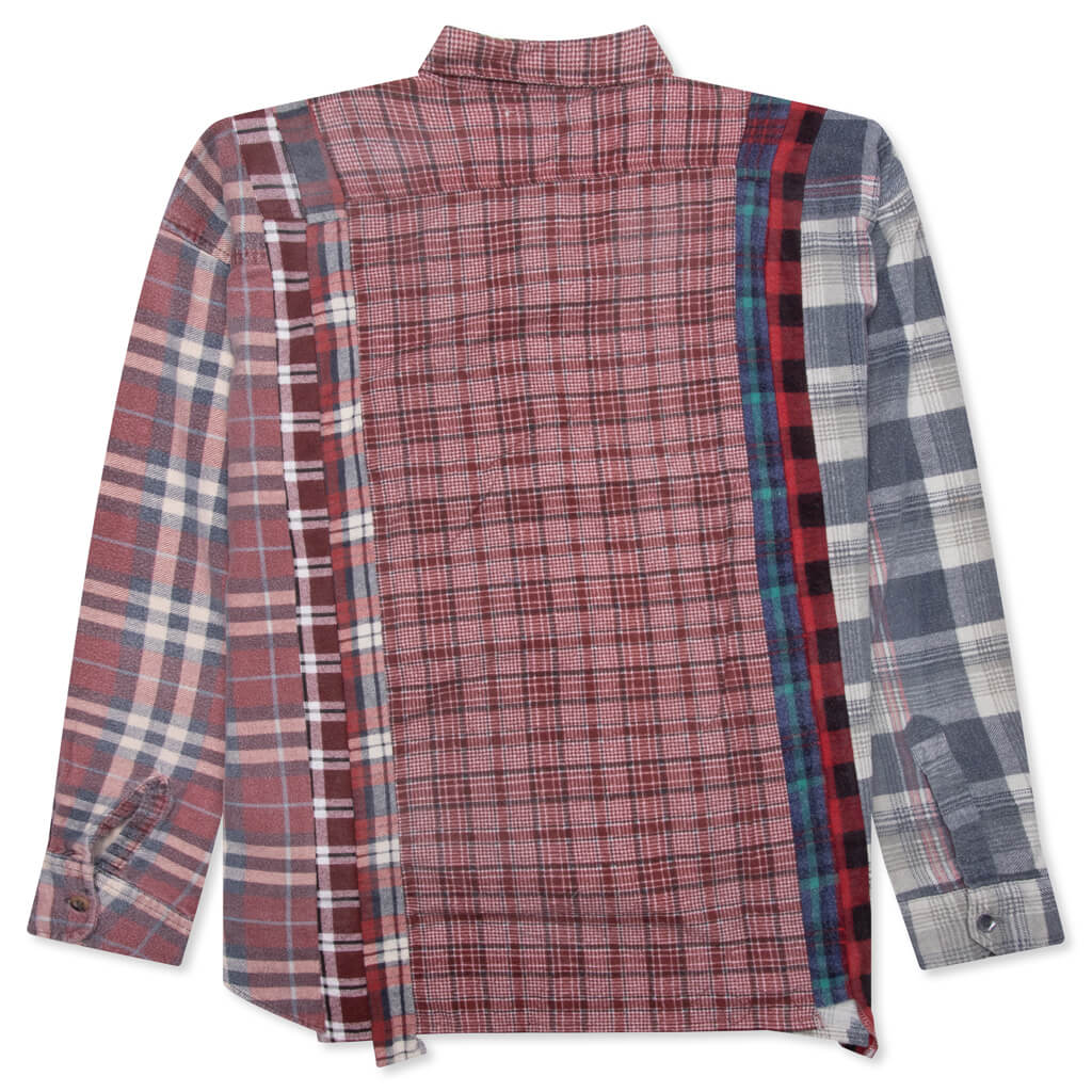 Flannel Shirt 7 Cuts Wide Reflection Shirt - Assorted – Feature