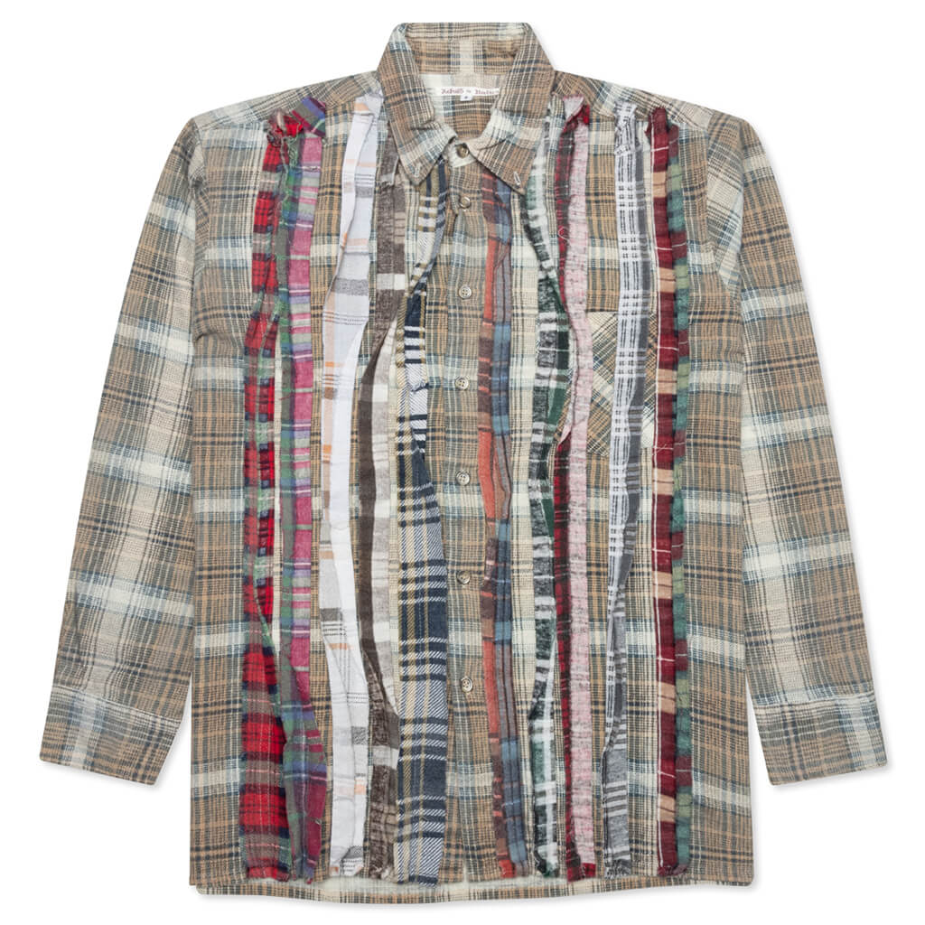 Flannel Shirt Ribbon Reflection Shirt - Assorted – Feature