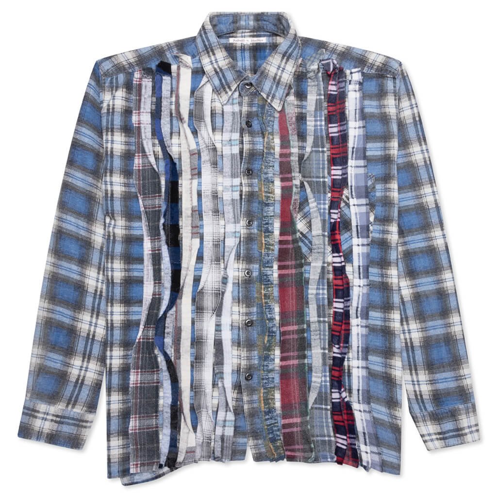Flannel Shirt Ribbon Reflection Shirt - Assorted – Feature