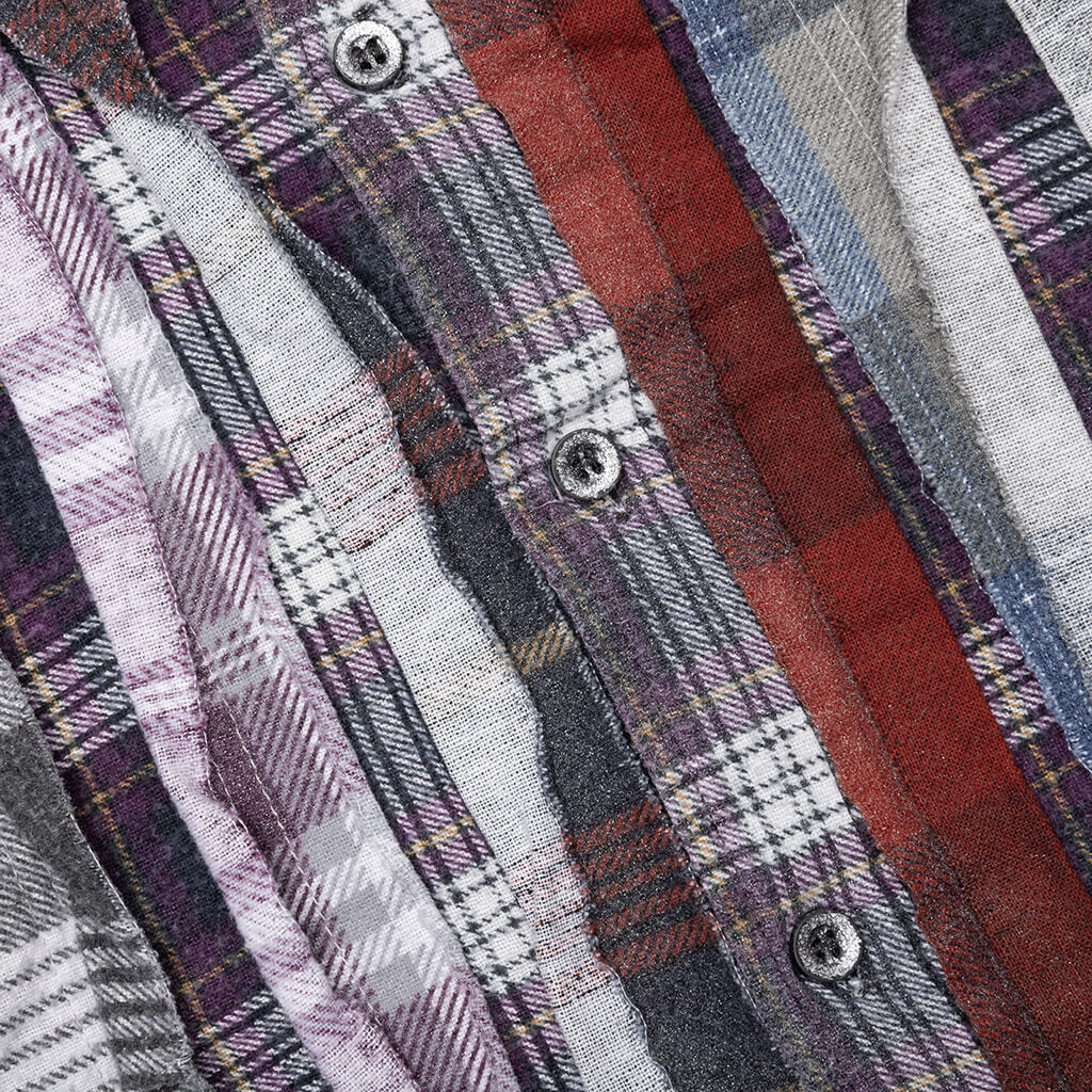 Flannel Shirt Ribbon Reflection Shirt - Assorted – Feature