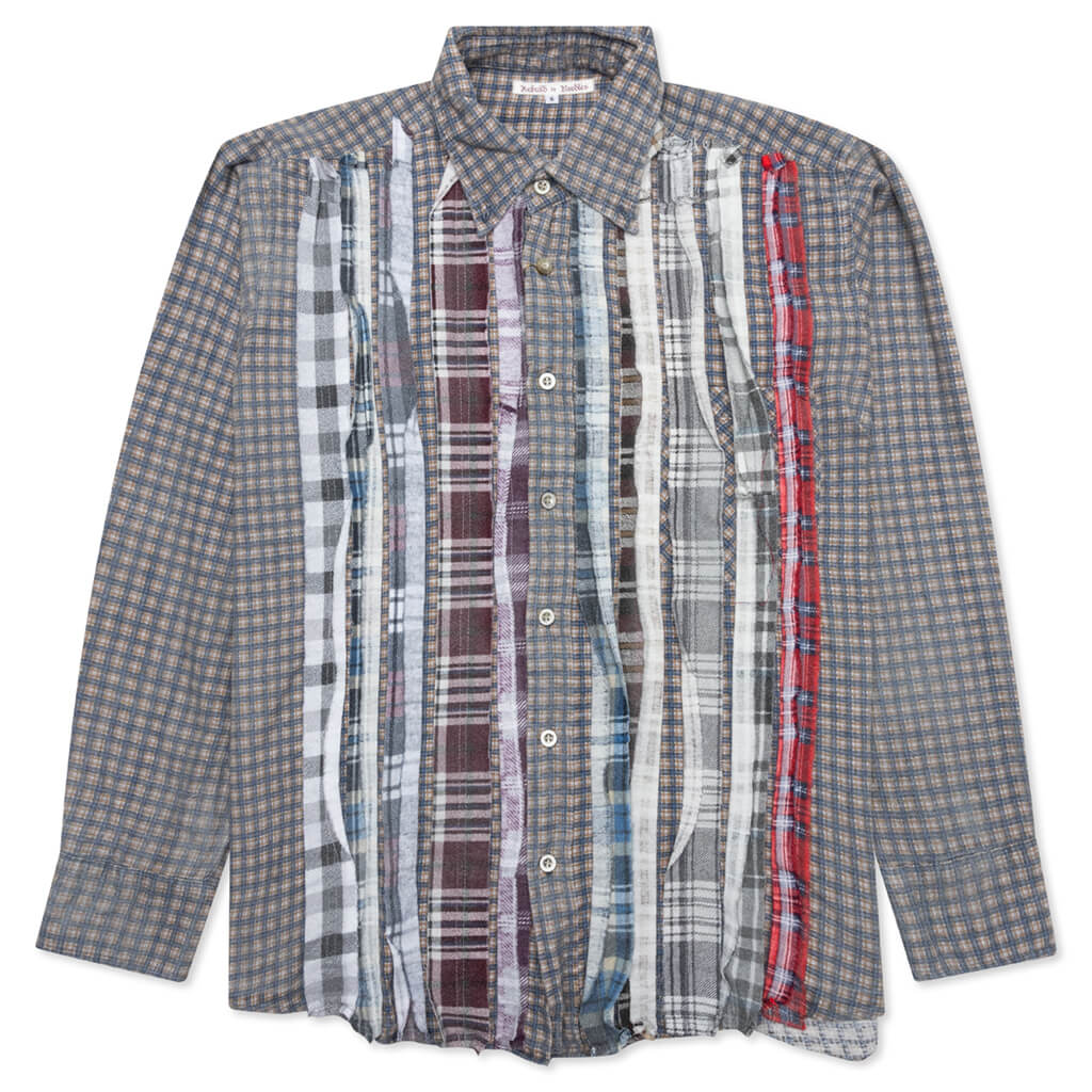 Flannel Shirt Ribbon Reflection Shirt - Assorted – Feature