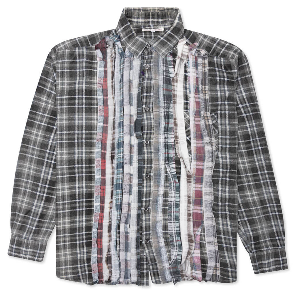 Flannel Shirt Ribbon Reflection Shirt - Assorted – Feature