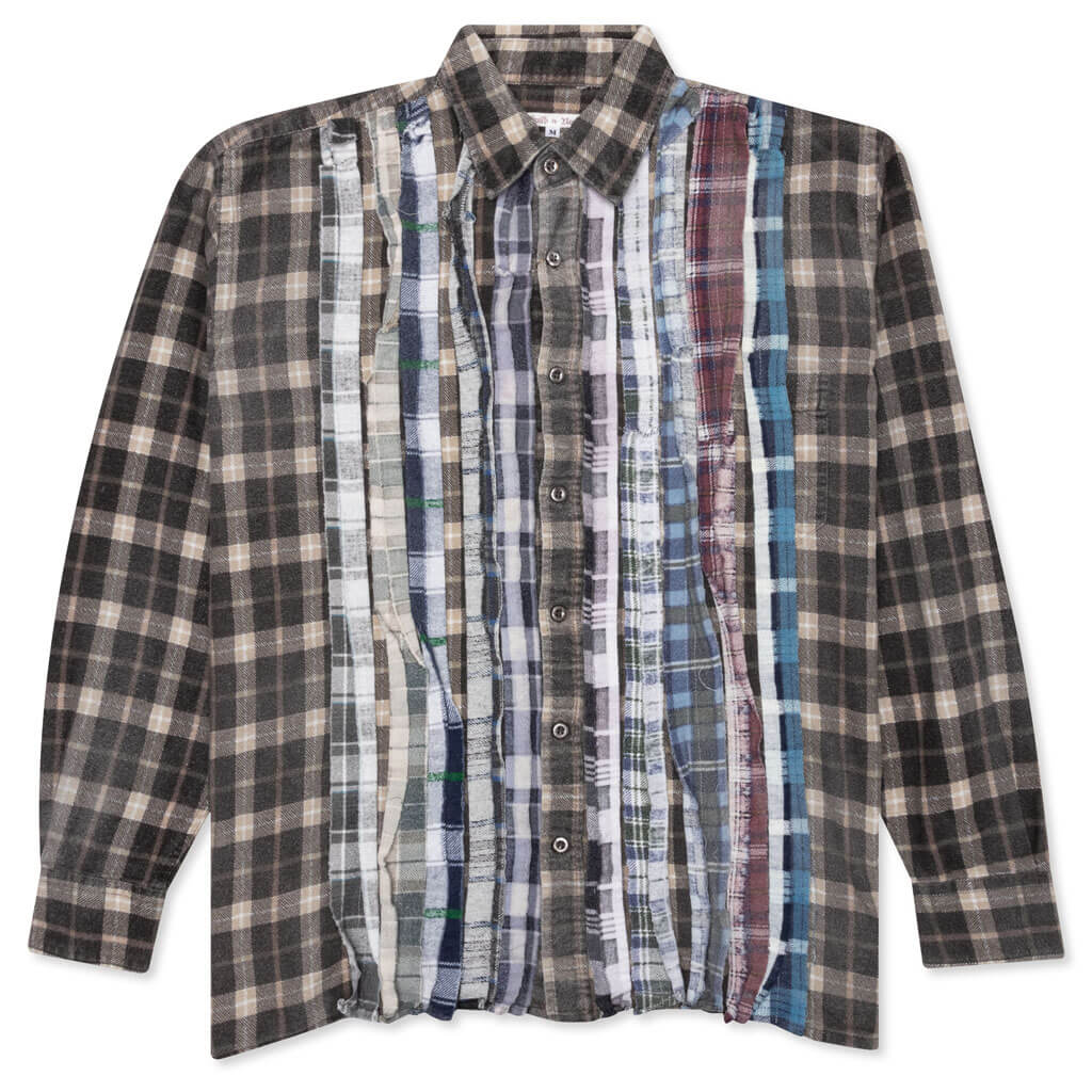 Flannel Shirt Ribbon Reflection Shirt - Assorted – Feature