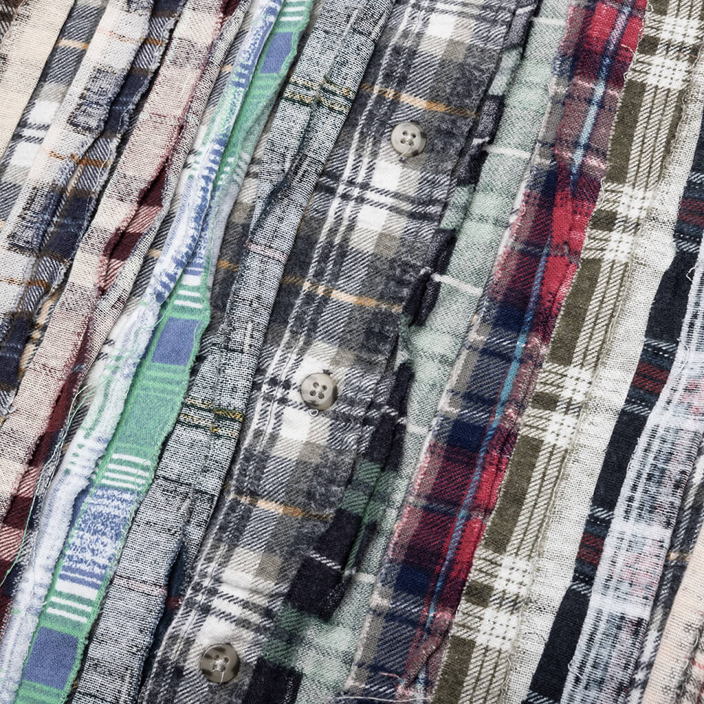 Flannel Shirt Ribbon Shirt - Assorted ADD L – Feature
