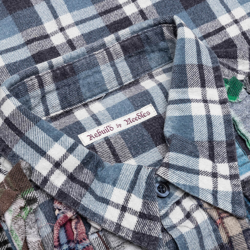Flannel Shirt Ribbon Wide Shirt - Assorted – Feature