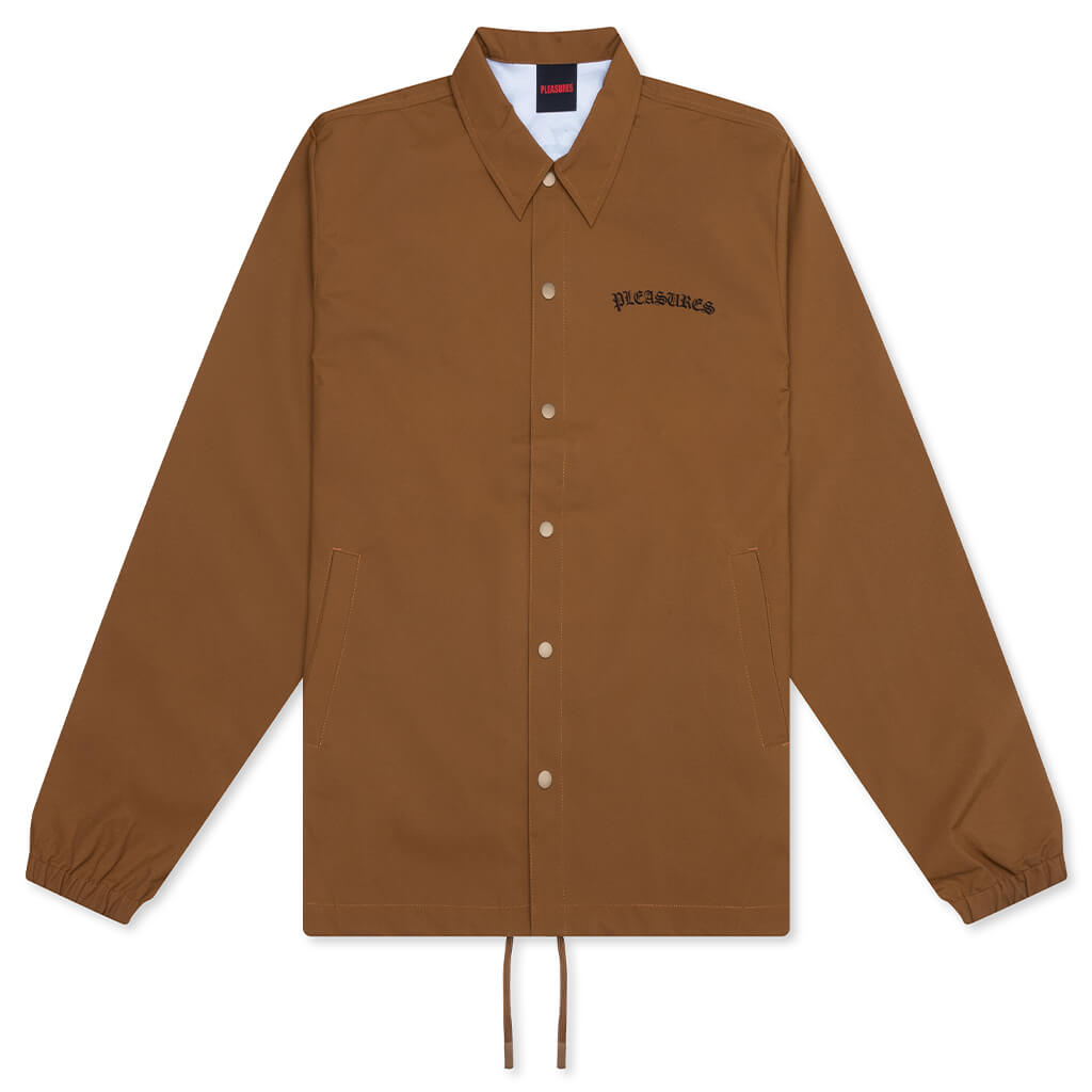 Neural Coach Jacket - Brown – Feature