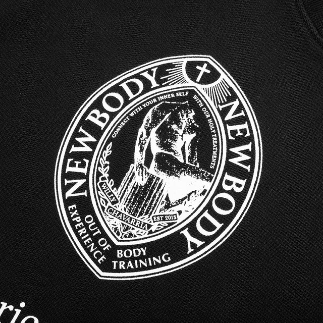 New Body Willy Muscle Tee - Washed Black – Feature