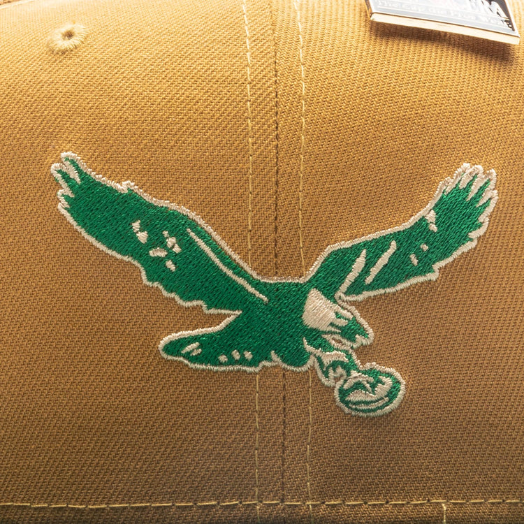 Brushed Bronze 59FIFTY Fitted - Philadelphia Eagles – Feature