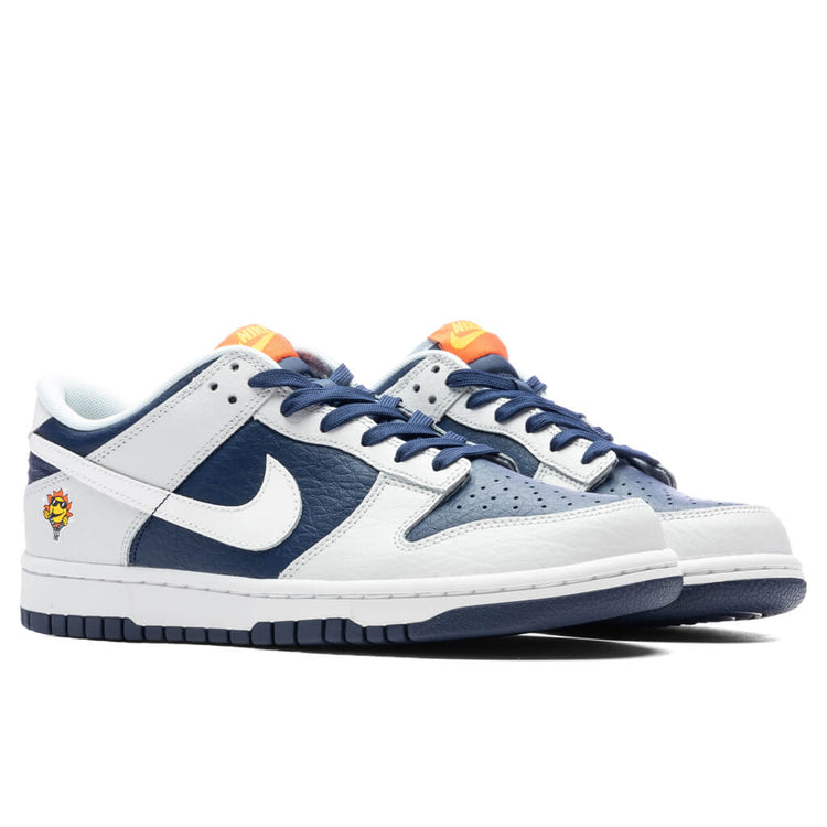 Dunk Low UV Reactive (GS) - Photon Dust/White/Midnight Navy – Feature