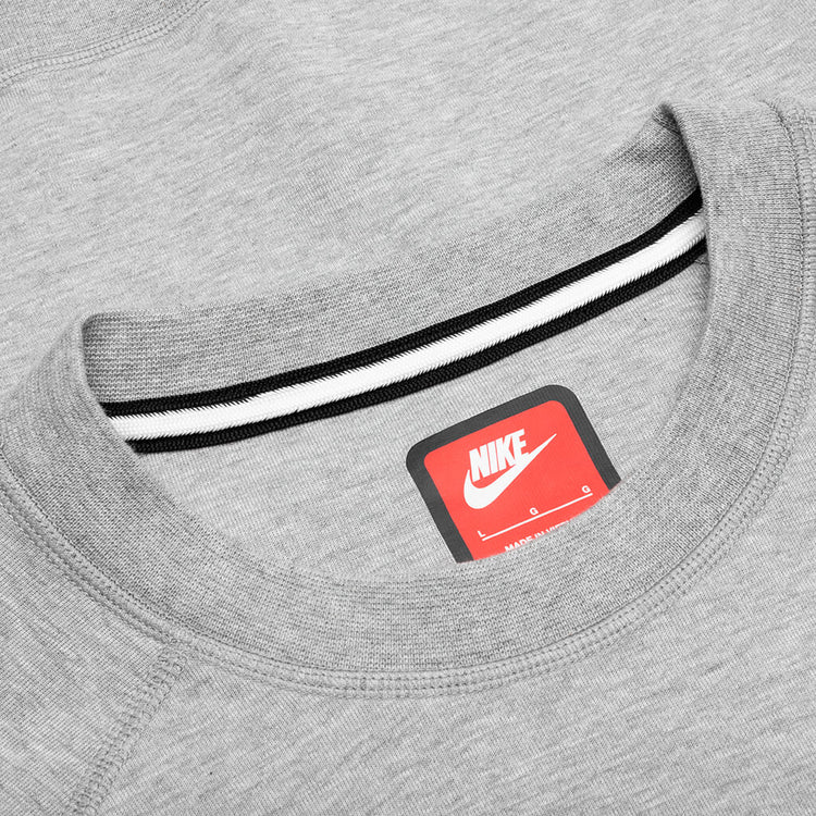 Tech Fleece Crew - Dark Grey Heather/Black – Feature