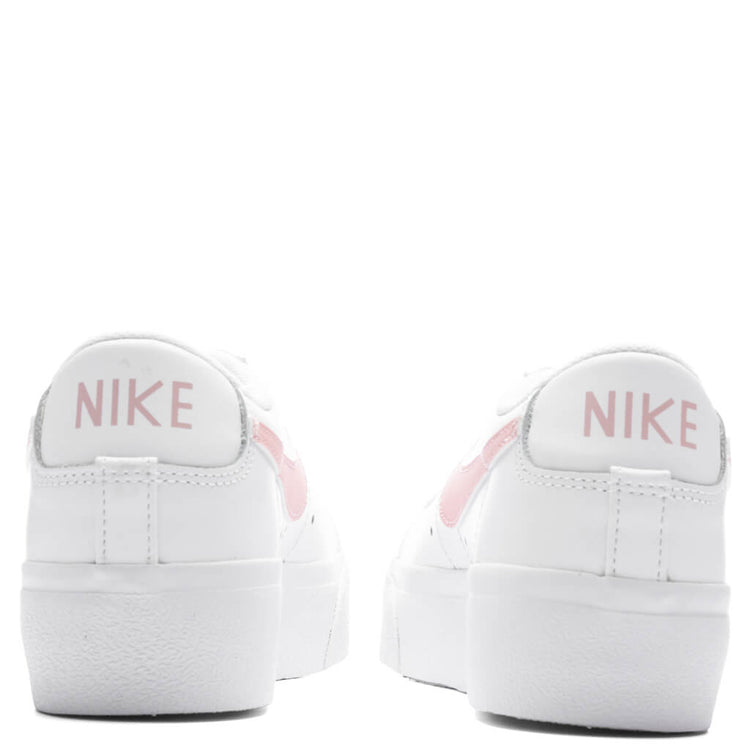 Women's Blazer Low Platform - White/Pink Glaze – Feature