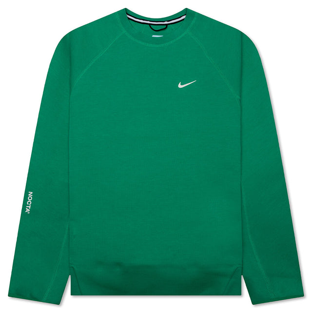 Nike x NOCTA Tech Fleece Crew - Stadium Green/Sail – Feature