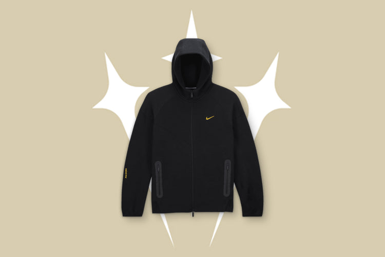 Nike x NOCTA Tech Fleece Hoodie - Black/University Gold – Feature