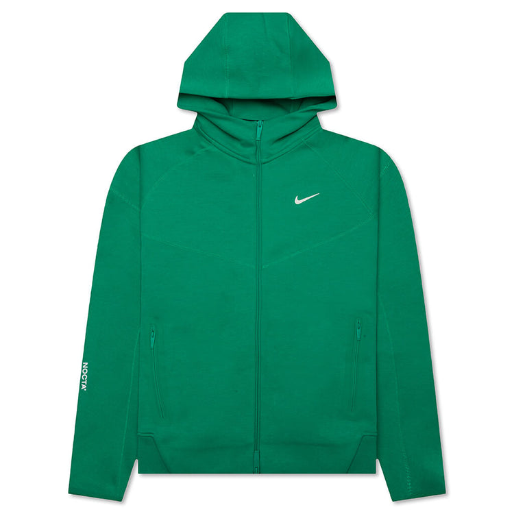 Nike x NOCTA Tech Fleece Hoodie - Stadium Green/Sail – Feature