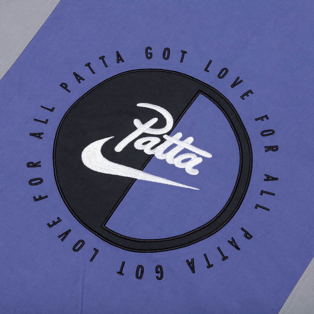 Nike x Patta Track Jacket - Particle Grey/Sapphire – Feature