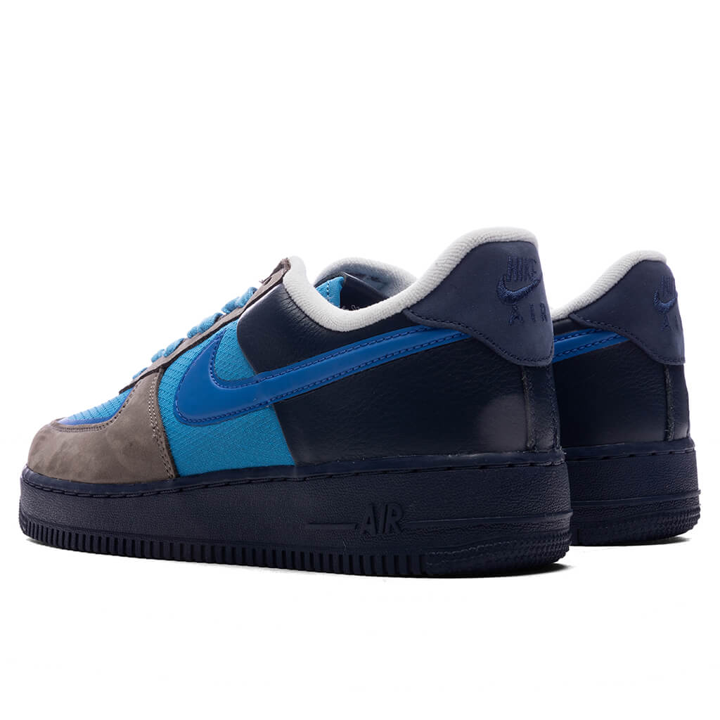 Nike x Stash Air Force 1 Low - Soft Grey/Varsity Royal/Harbor Blue ...