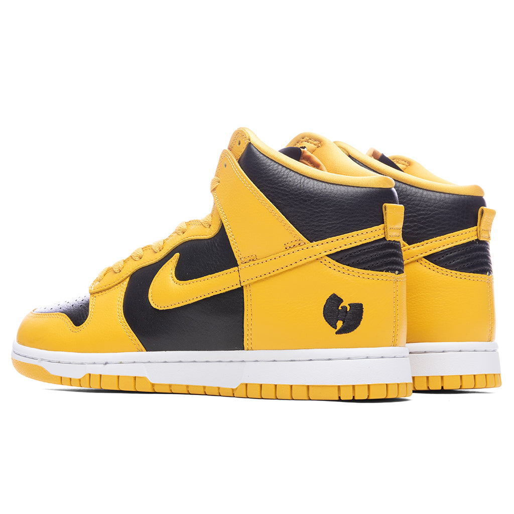 Nike x Wu-Tang Dunk High Retro Premium - Black/Pollen/White – Feature